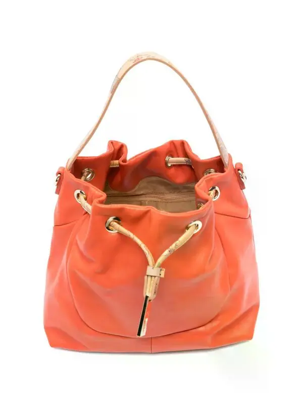 ALVIERO MARTINI 1° CLASSE Geo Classic Drawstring Tote Bag