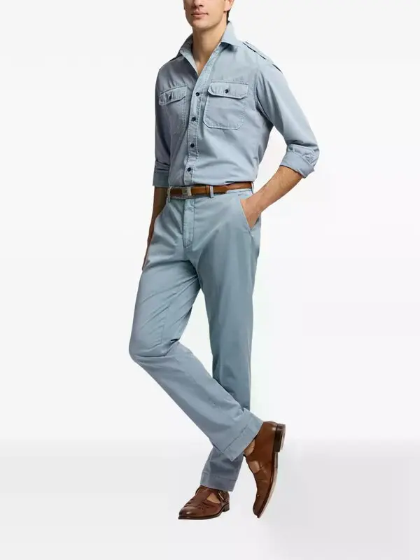 Ralph Lauren Purple Label Garment-dyed Twill Shirt