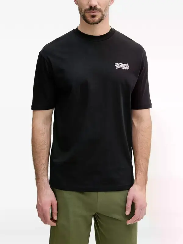 Karl Lagerfeld Logo-print T-shirt - Black