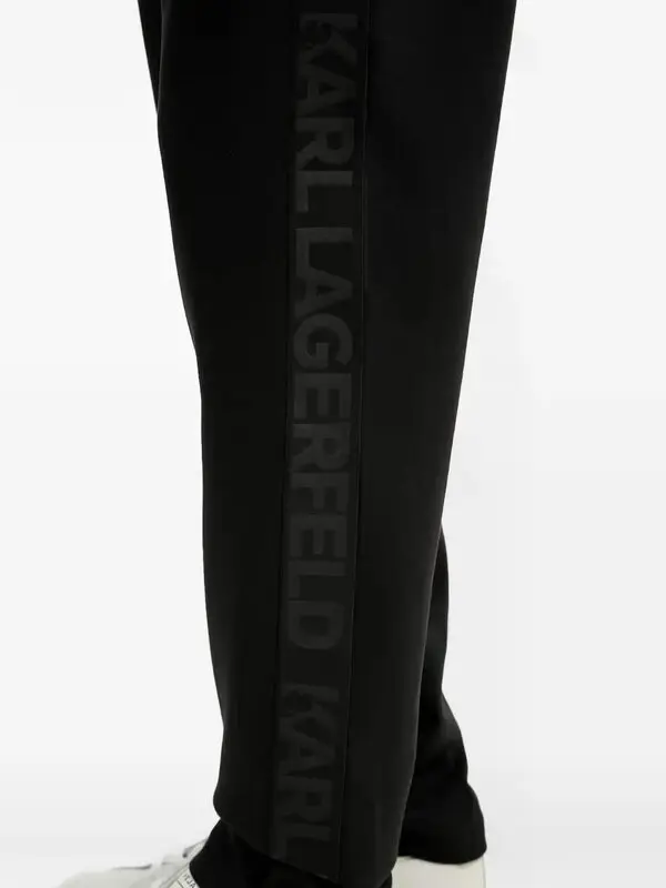 Karl Lagerfeld Logo-tape Drawstring Track Pants