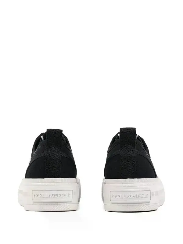 Karl Lagerfeld Logo-embroidered Platform Sneakers
