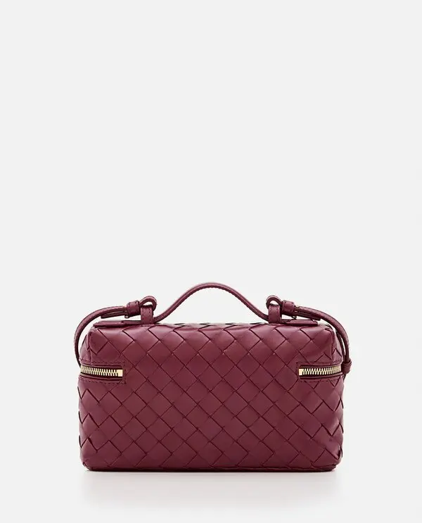 Bottega Veneta Intrecciato Vanity Case - Red