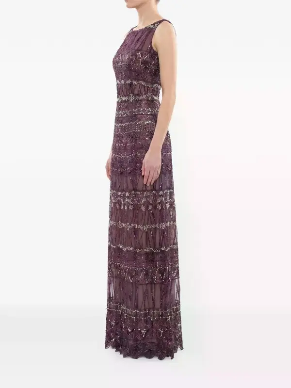 SAIID KOBEISY Embellished Maxi Dress