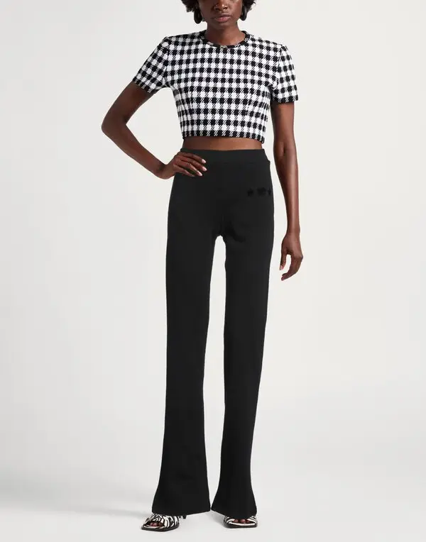CHIARA FERRAGNI Cotton French Terry Track Pants