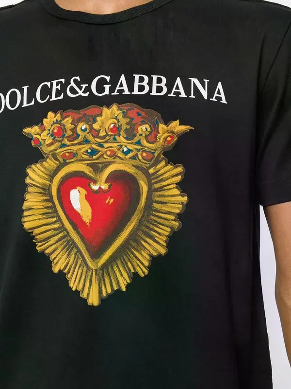 Dolce & Gabbana Heart-motif T-shirt