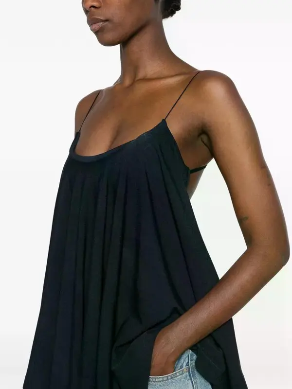 Jacquemus Le Haut Voile Pleated Top