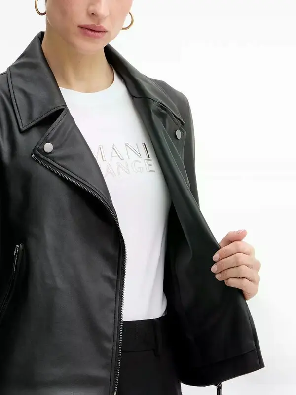 Armani Exchange Asymmetrical Zip Jacket