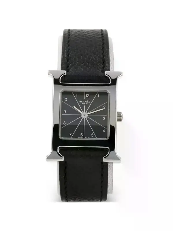 Hermès H Case Watch - Black