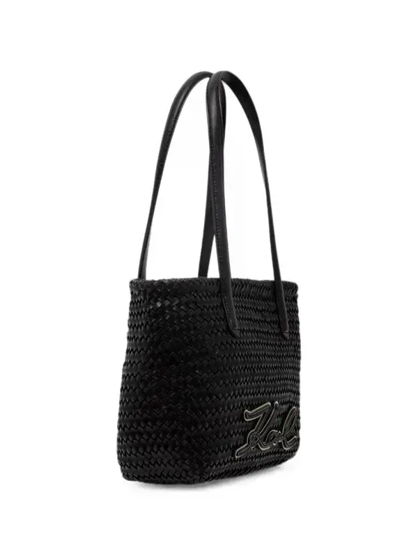 Karl Lagerfeld K/signature Braided Tote Bag
