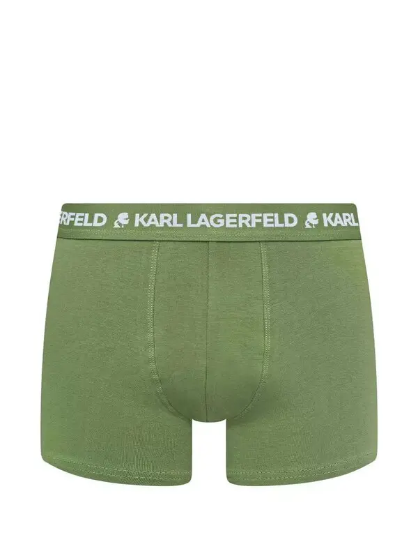 Karl Lagerfeld Logo-waistband Trunks