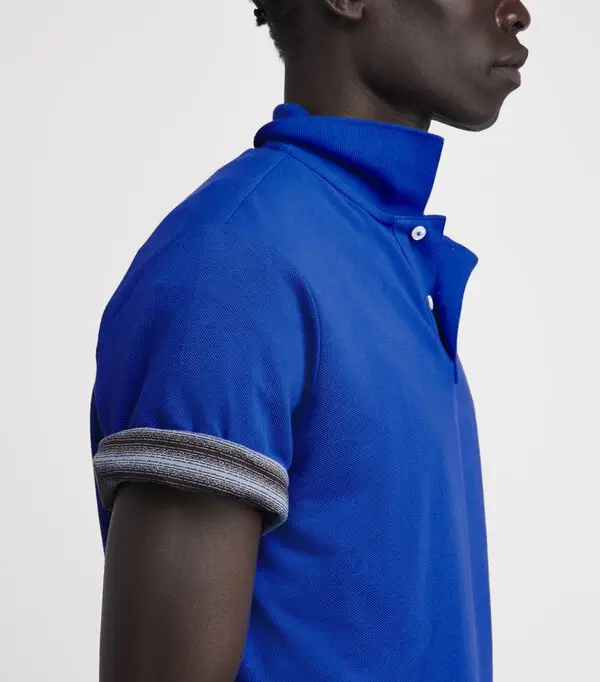 Polo Ralph Lauren Cotton Mesh Custom-fit Polo Shirt - Blue