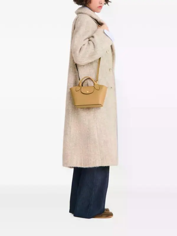 Longchamp Pure Textured Leather Tote Bag