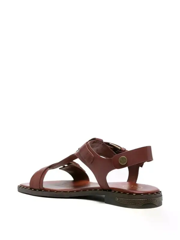 Ash Piper02 Flat Sandals - Brown