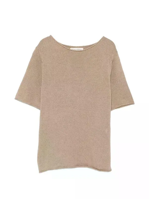 Marc O'polo Short Sleeve T-shirt - Brown