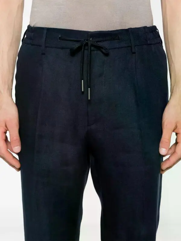 Tagliatore Pleated Drawstring Trousers