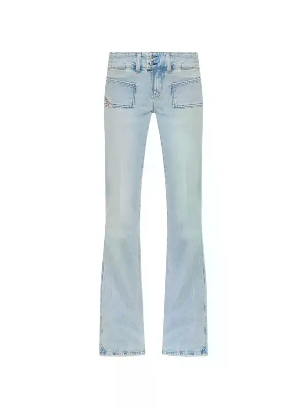 DIESEL® D-hush Patch-pocket Jeans - Blue
