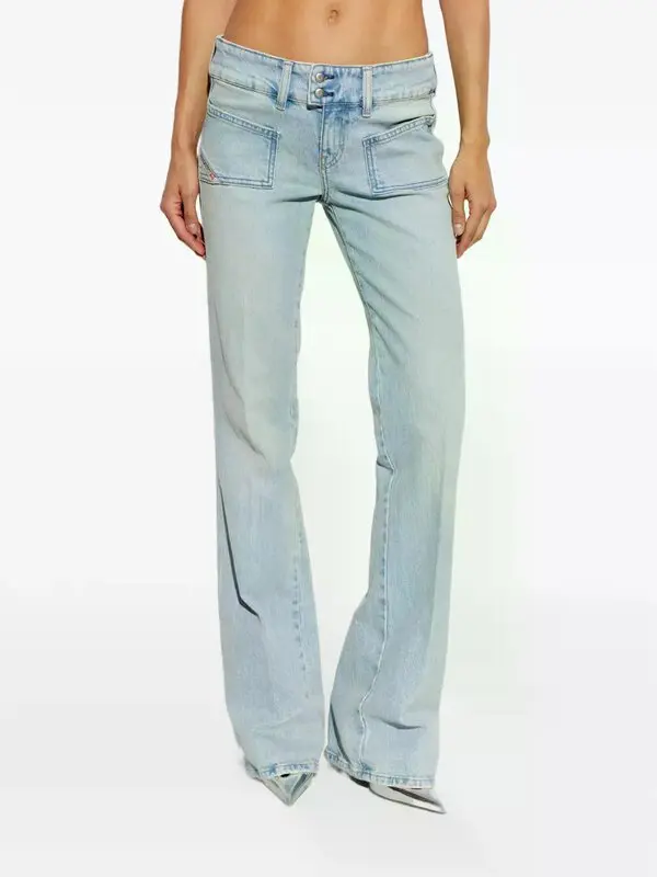 DIESEL® D-hush Patch-pocket Jeans