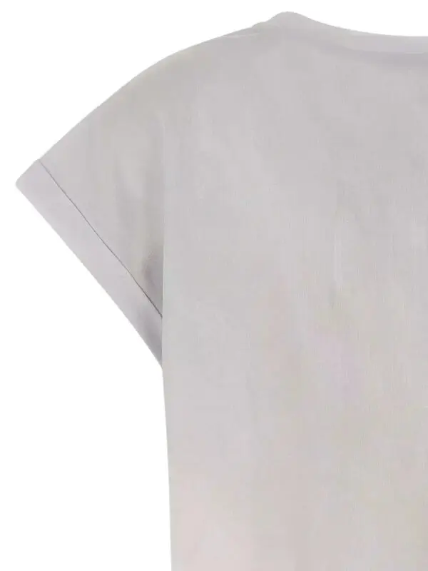 KAOS Floral Embroidered Sequin Embellished T-shirt