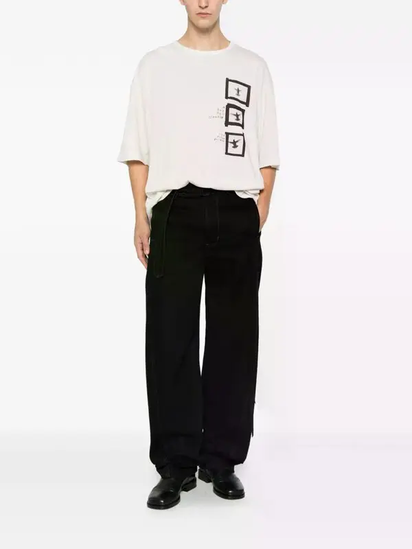 ANN DEMEULEMEESTER Graphic-print T-shirt