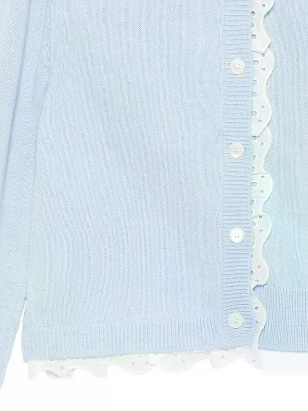 Moschino Broderie Anglaise Cardigan