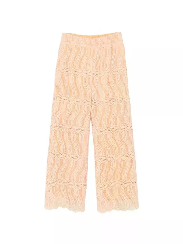 Raquel Diniz Sofia Lace Palazzo Pants