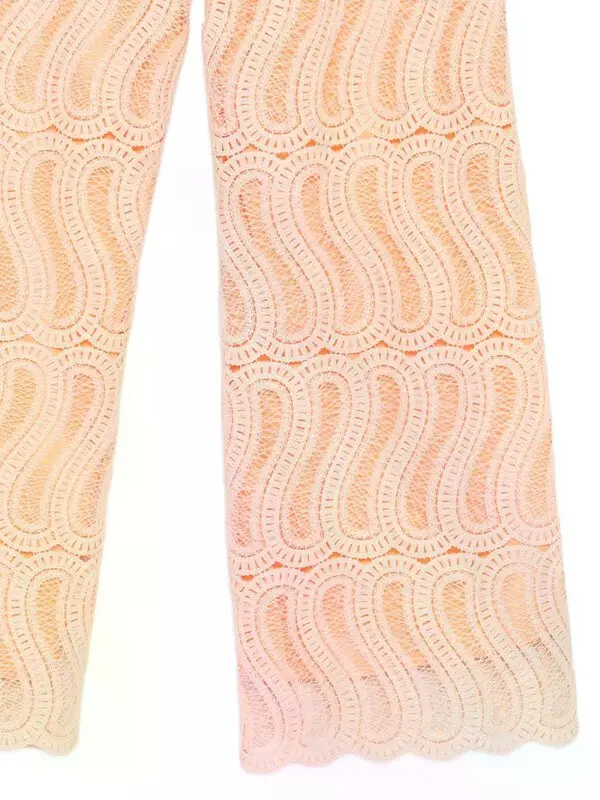 Raquel Diniz Sofia Lace Palazzo Pants