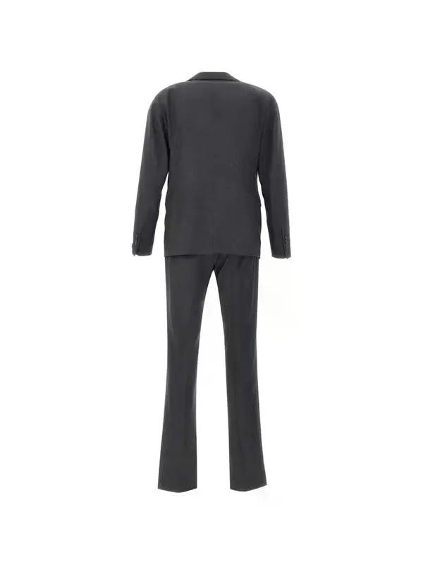 Tagliatore Peak-lapel Wool Suit