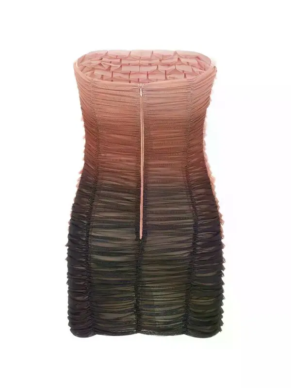 Elisabetta Franchi Ruffled Organza Mini Dress