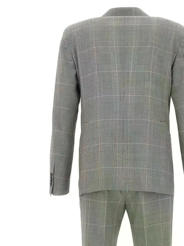 Tagliatore Prince Of Wales Double-breasted Suit