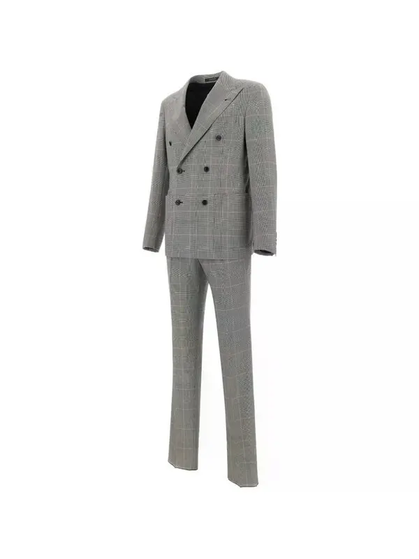 Tagliatore Prince Of Wales Double-breasted Suit