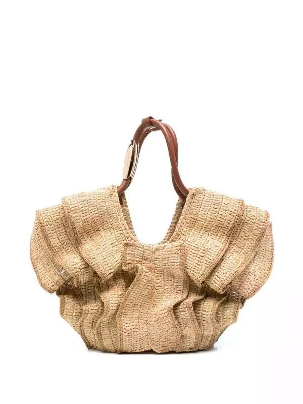 Zimmermann Small Golden Time Tote Bag - Neutrals