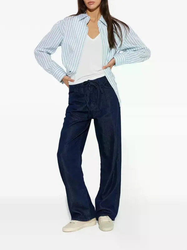 Rag & Bone Phoebe Drawstring Wide-leg Jeans