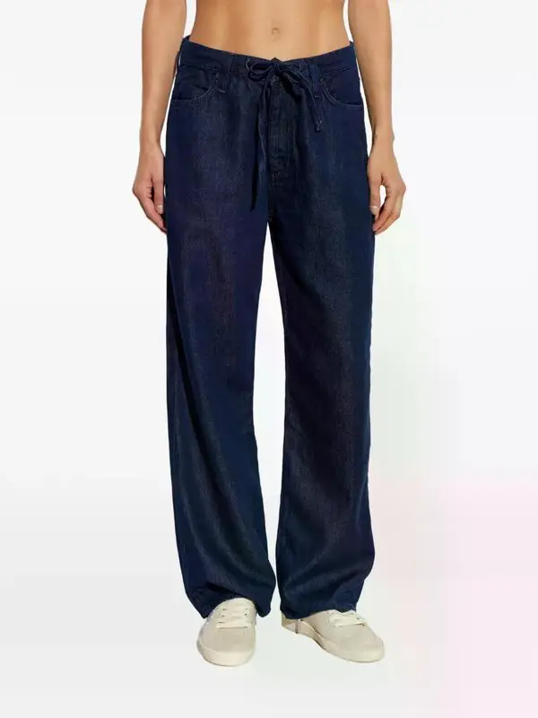 Rag & Bone Phoebe Drawstring Wide-leg Jeans