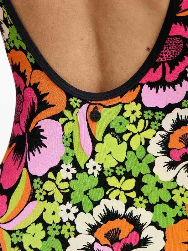 Rip Curl Floral Print Swimsuit