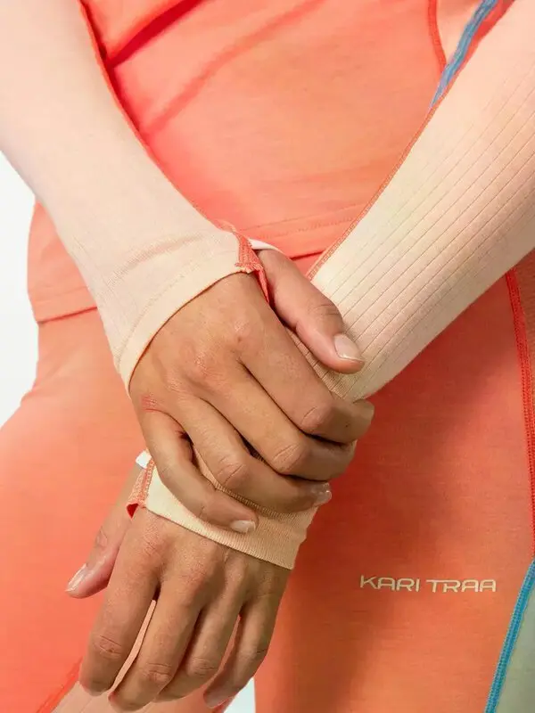 Kari Traa Paneled Half-zip Top