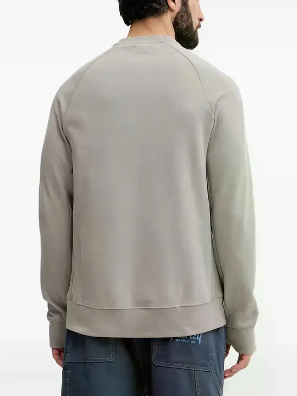 Hurley Raglan Sleeve Logo Embroidered Sweatshirt