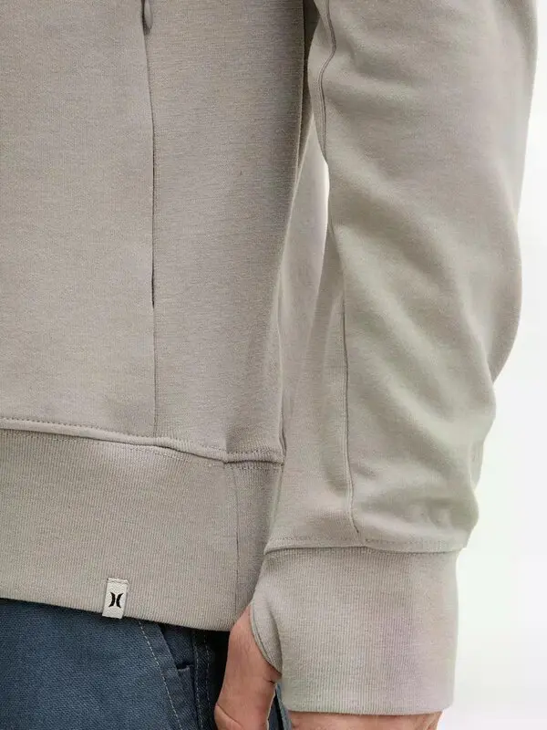Hurley Raglan Sleeve Logo Embroidered Sweatshirt