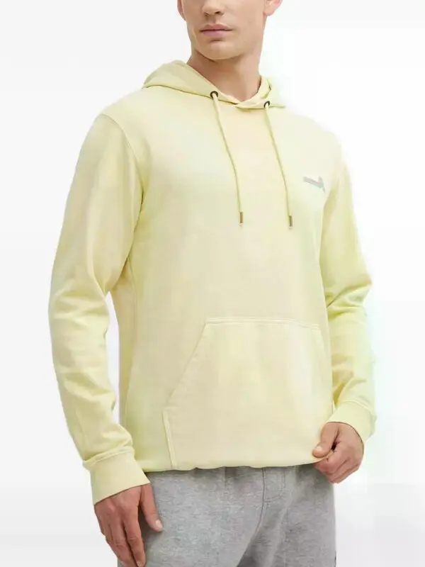 Rip Curl Logo Print Hoodie - Yellow