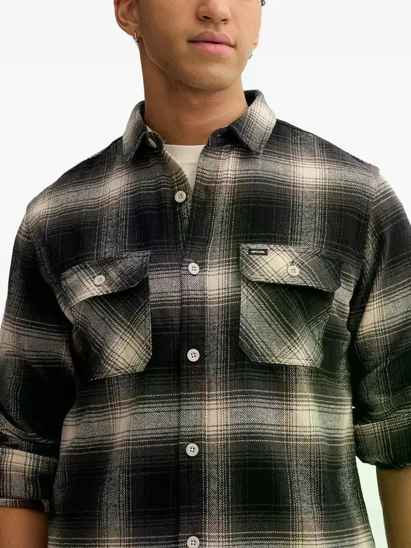 Rip Curl Check-pattern Flap-pocket Shirt