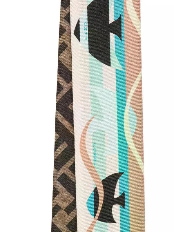 Fendi Fish-print Scarf