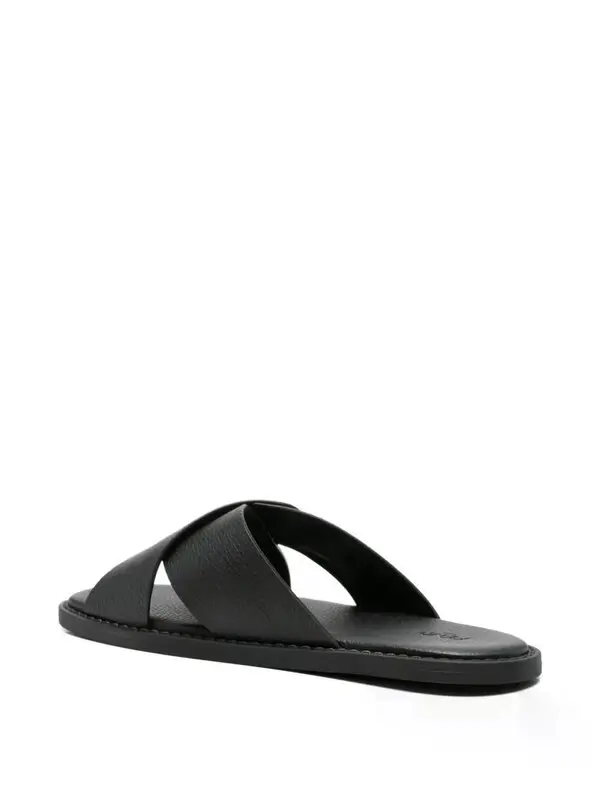 Fendi Crossover Strap Sandals