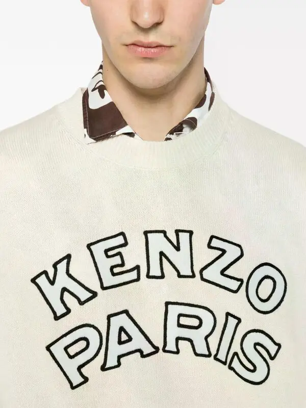 Kenzo Logo-embroidered Sweater