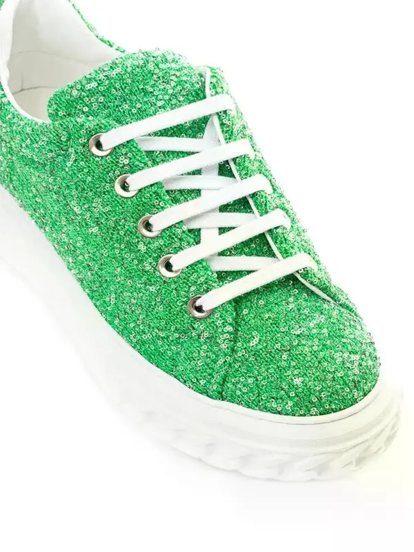 Casadei Sequin Embellished Sneakers