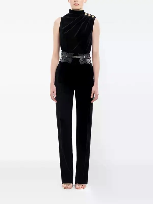 SAIID KOBEISY Straight-cut Trousers