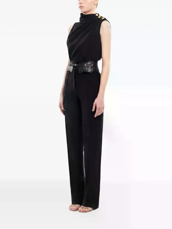 SAIID KOBEISY Straight-cut Trousers