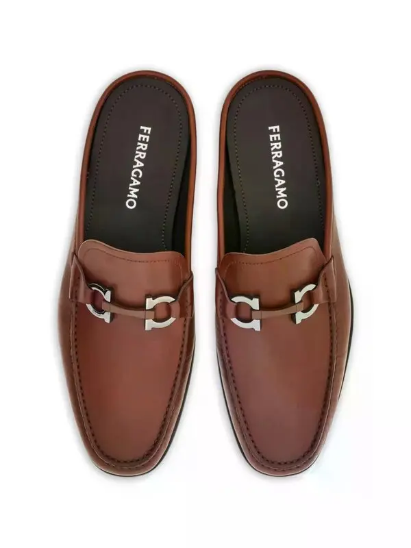 FERRAGAMO Gancini Ornament Mules