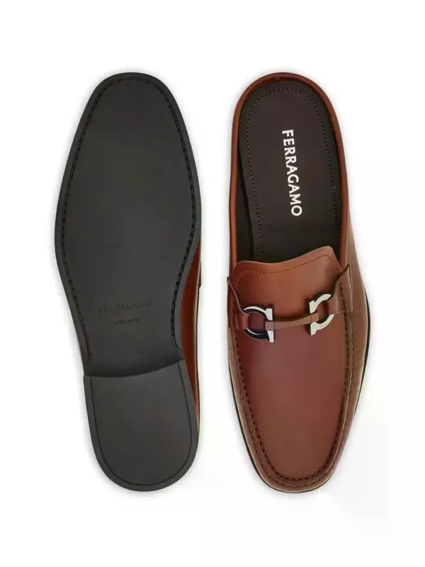 FERRAGAMO Gancini Ornament Mules