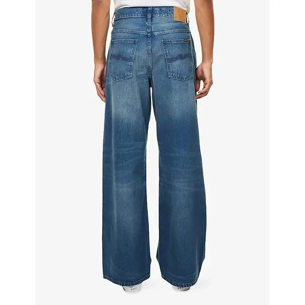 Nudie Jeans Loud Larry Wide-leg Denim Jeans