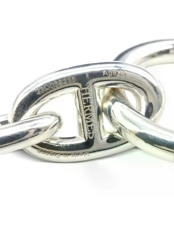 Hermès Sterling Chaine D'ancre Link Bracelet