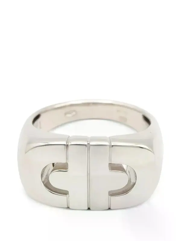 BVLGARI Parentesi Ring In 18k White Gold